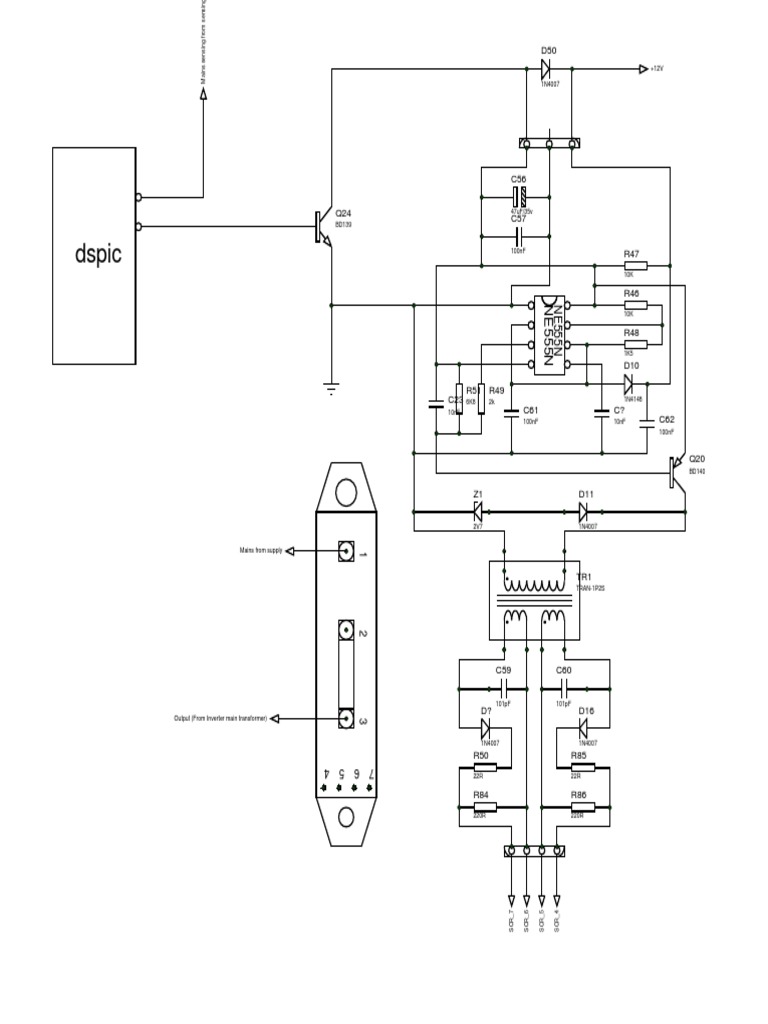 SCR Module Schematic | PDF | Power Electronics | Electrical Engineering