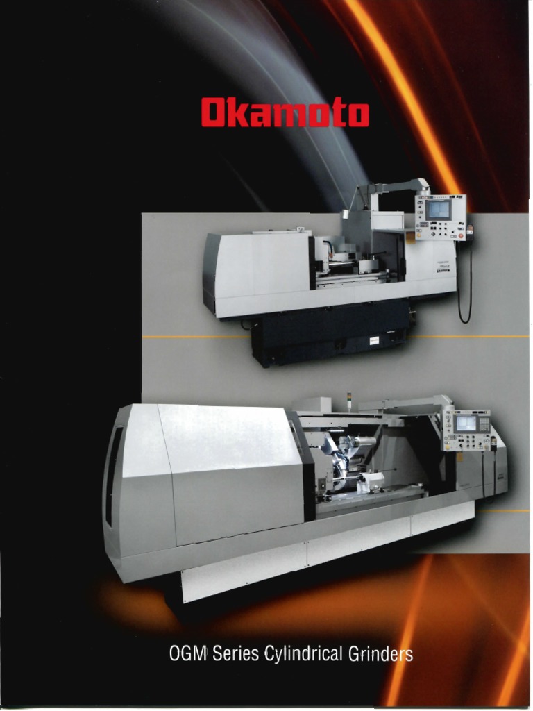 Okamoto Ogm III | PDF | Grinding (Abrasive Cutting) | Equipment
