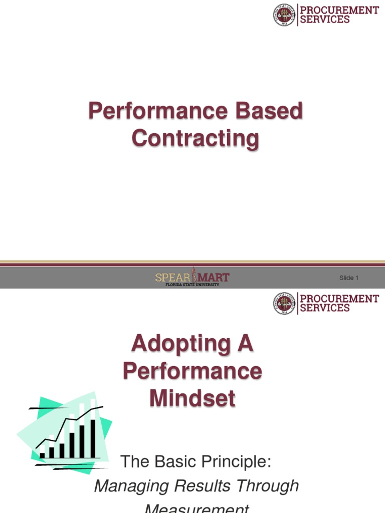 Performance Based Contracting | Download Free PDF | Risk Management ...