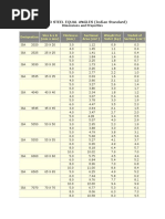 ISA Equal Angle Weight Chart | PDF | Mechanical Engineering | Nature