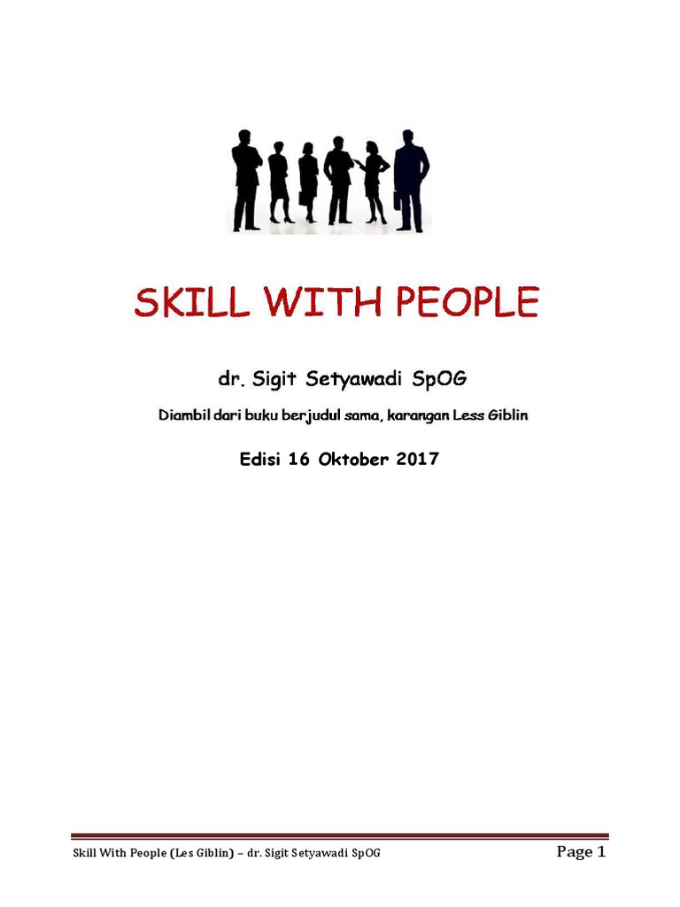 06 Skill With People | PDF