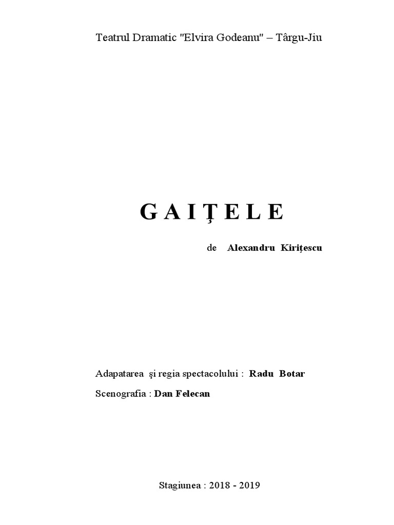 Gaitele PDF | PDF