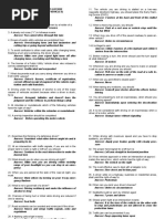 DMV Permit Test Cheat Sheet | PDF | Pedestrian Crossing | Traffic