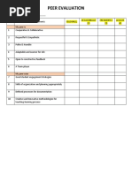 Teaching Demonstration Evaluation Form | PDF | Singing | Music Education