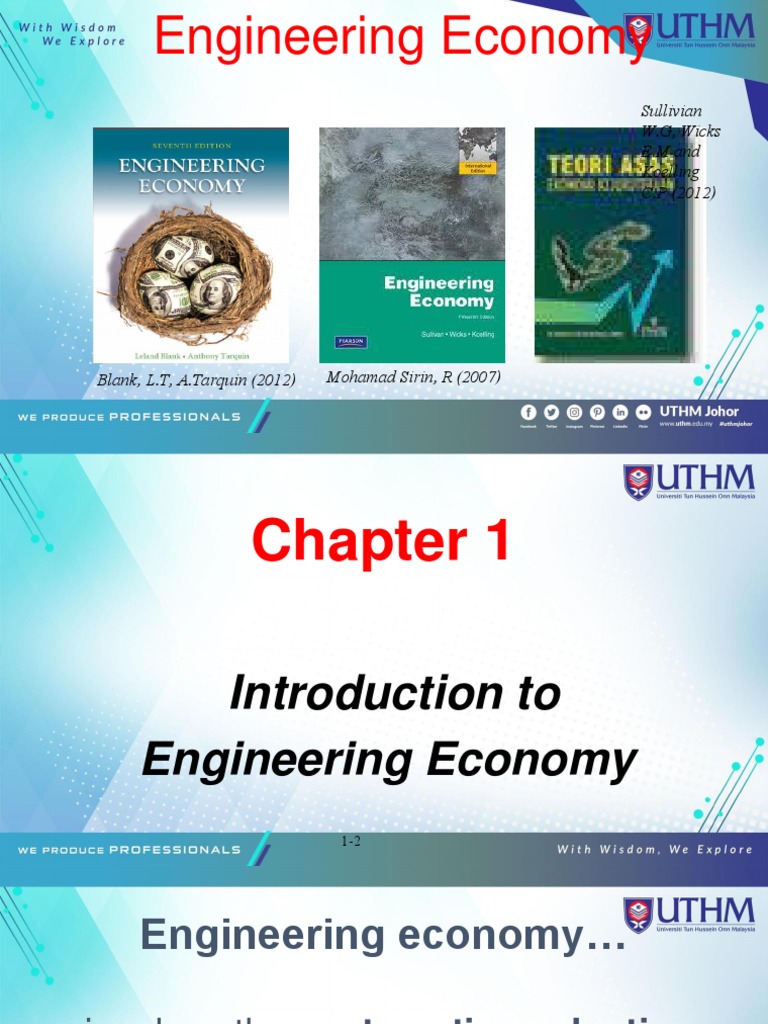 Chapter - 1 Introduction To Eng Economy | PDF | Decision Making | Economics