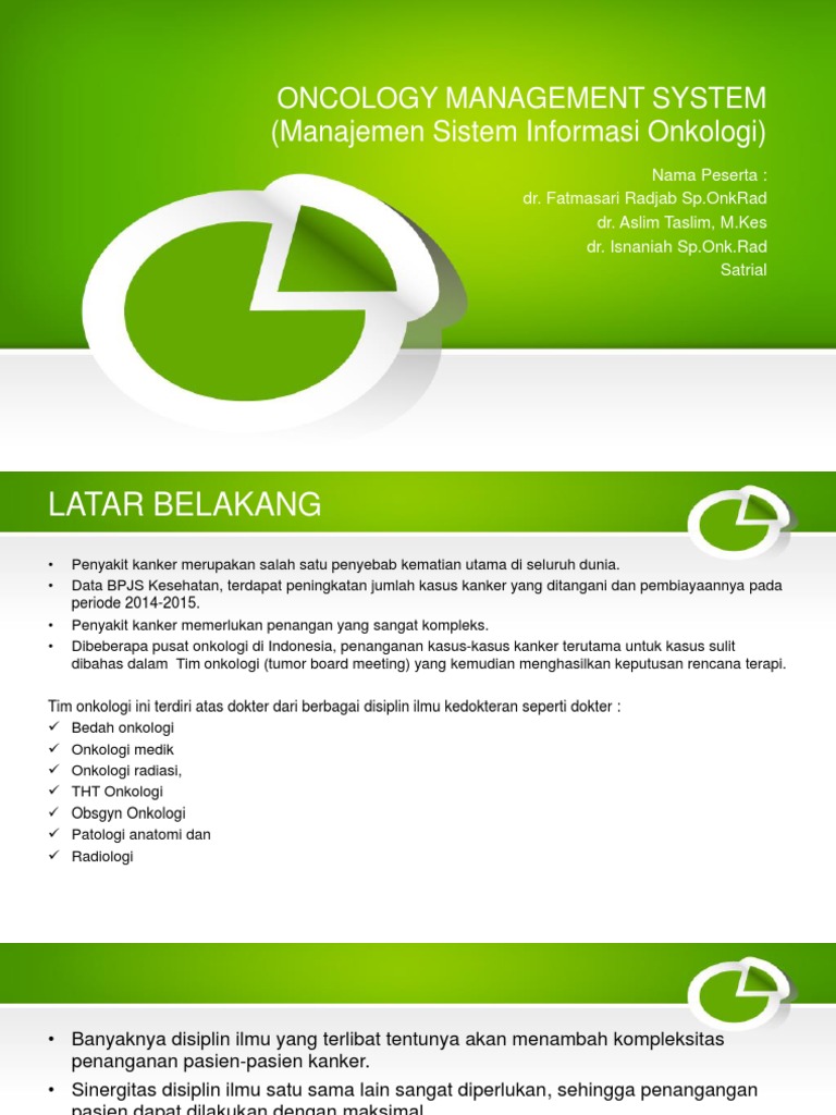 Oncology Management System | PDF