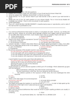 Examination Answer Sheet: For Practice Only | PDF | Test (Assessment ...