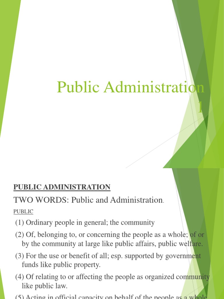 Understanding Public Administration | PDF | Public Administration ...