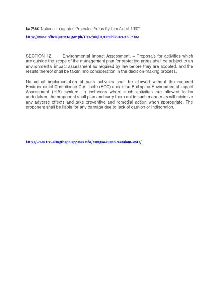Ra 7586 | PDF