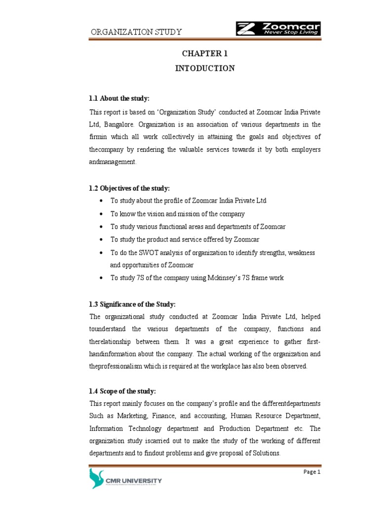 Summer Internship Report at Zoomcar | PDF | Car Rental | Business