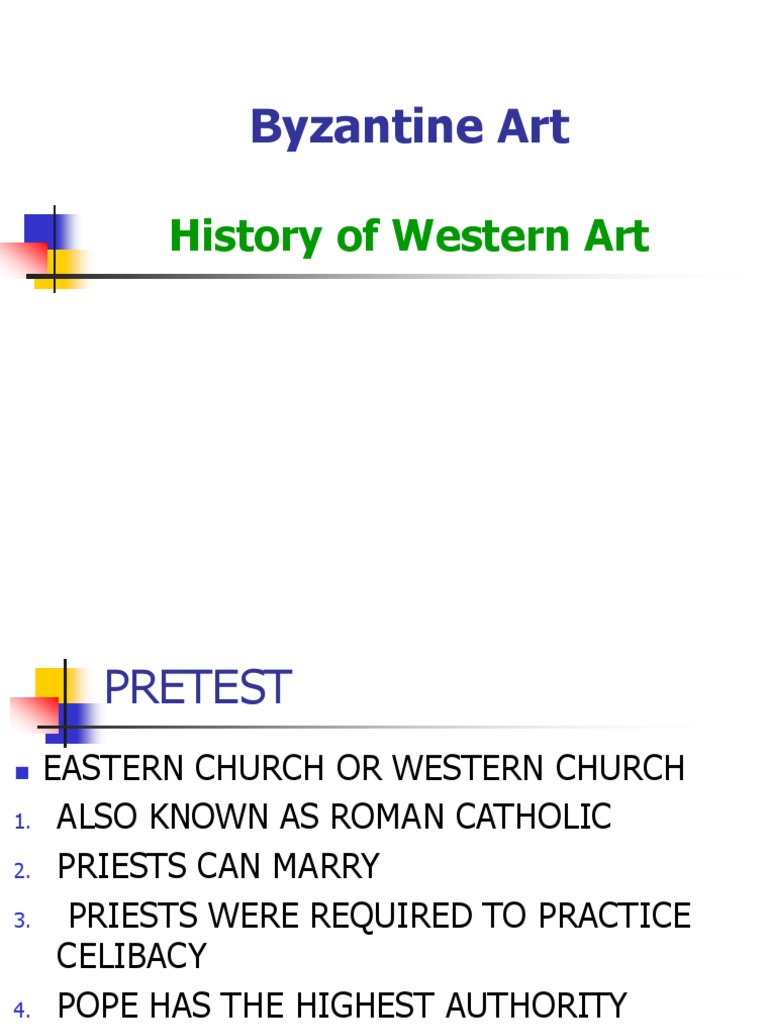 Byzantine Art: History of Western Art | PDF | Byzantine Empire ...