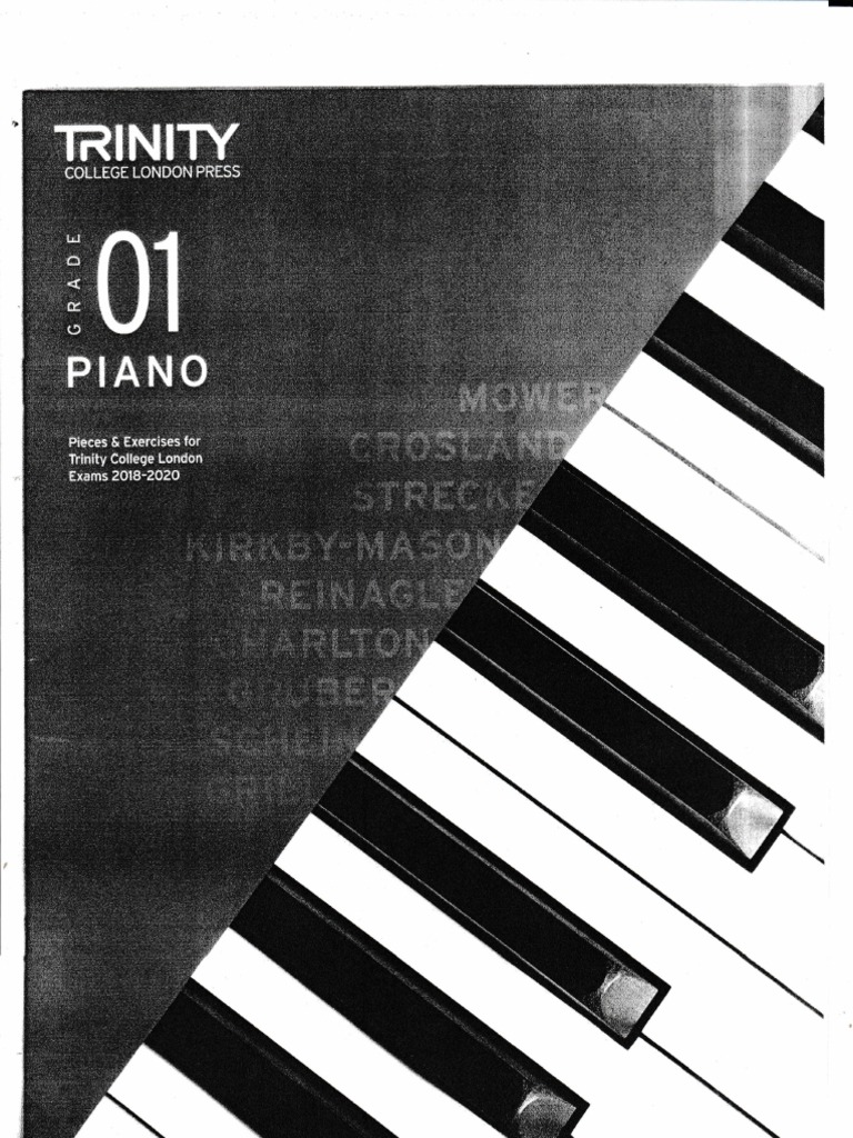 Piano Grade 1 New Sylabus | PDF | Scale (Music) | Classical Music