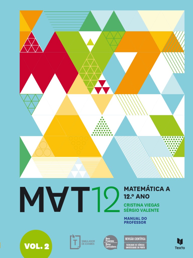 Manual Mat A 12º, Vol 2 Texto | PDF | Logaritmo | Função (Matemática)
