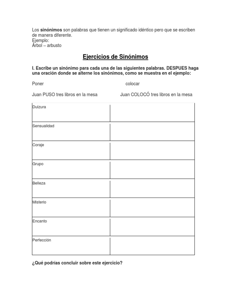 Ejercicios de Comprensión Lectora | PDF