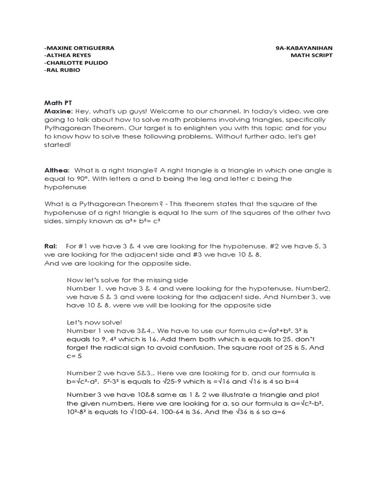 Maxine Ortiguerra 9A-Kabayanihan - Althea Reyes Math Script - Charlotte ...