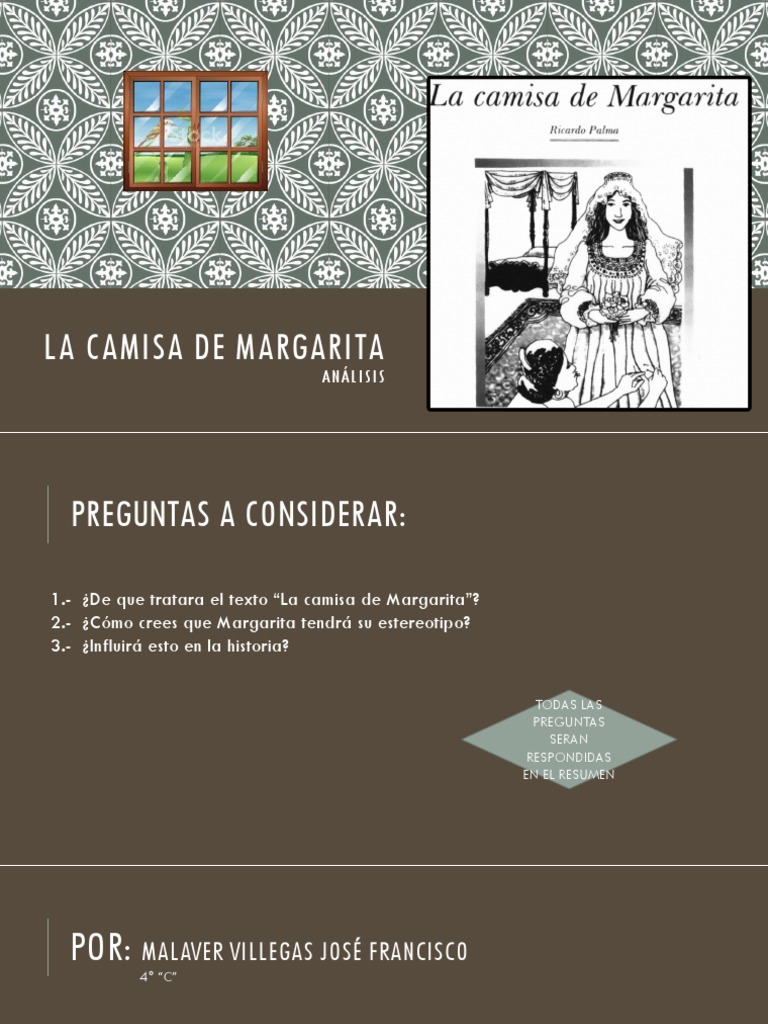 La Camisa de Margarita | PDF | Agitación