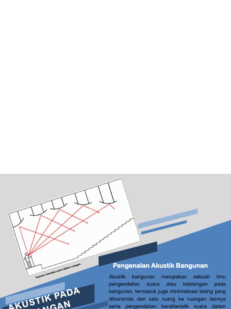 Panduan Akustik Bangunan Efektif | PDF