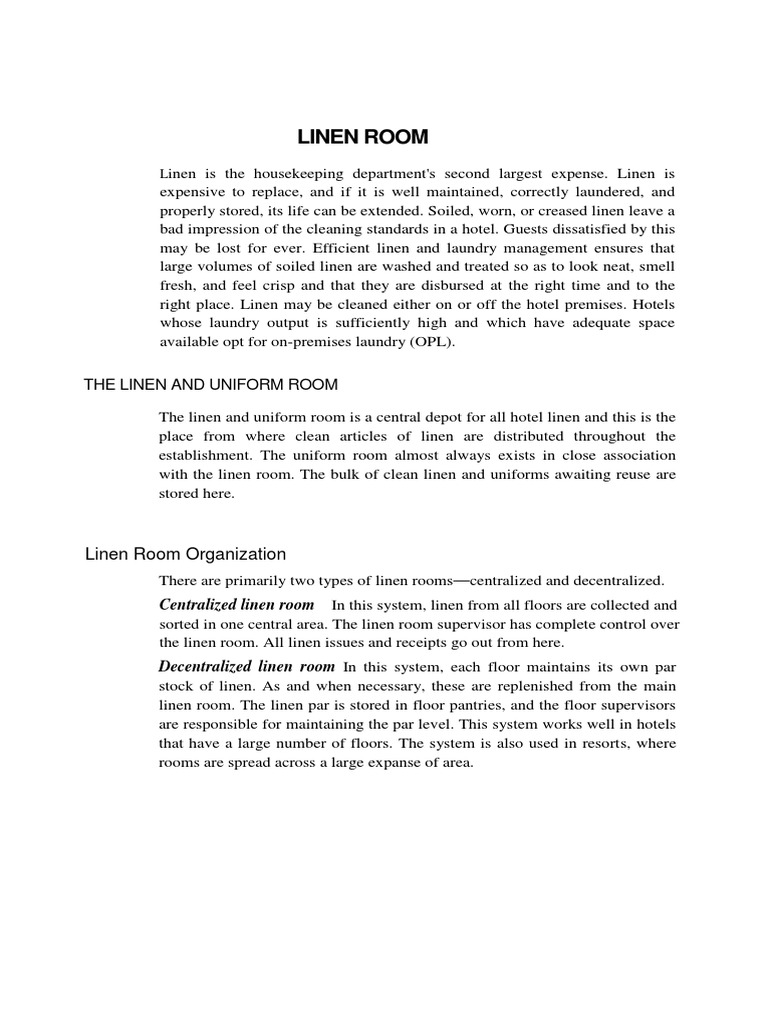 Linen Room | PDF | Textiles | Yarn