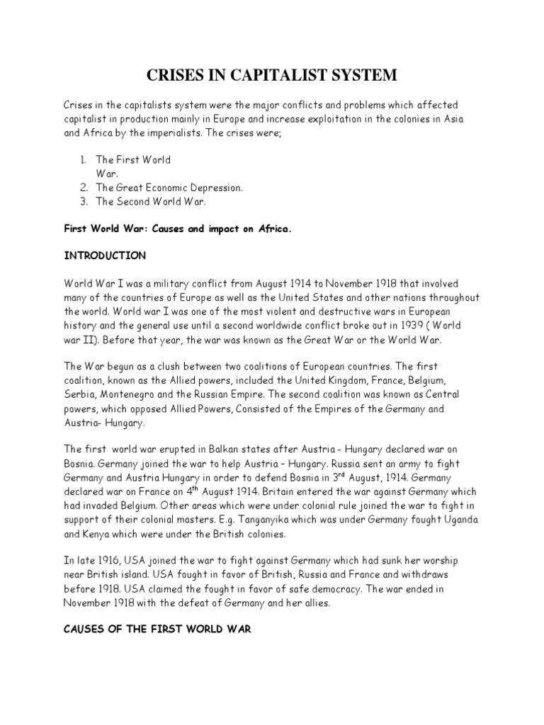 History 4 | PDF | Great Depression | World War II