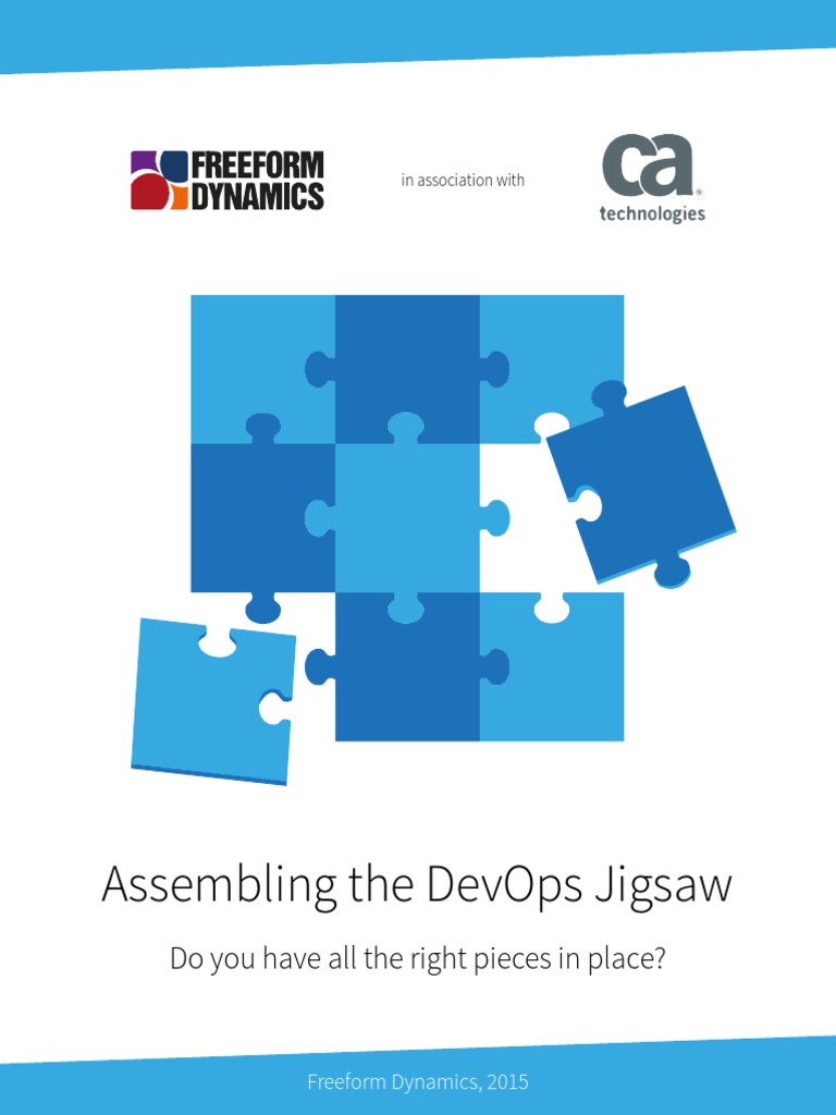 Assembling The DevOps Jigsaw Final | PDF | Agile Software Development | Software Development