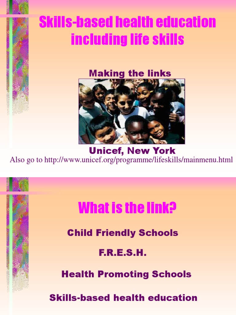 Lifeskills Intro Slides | PDF | Adolescence | Health Education
