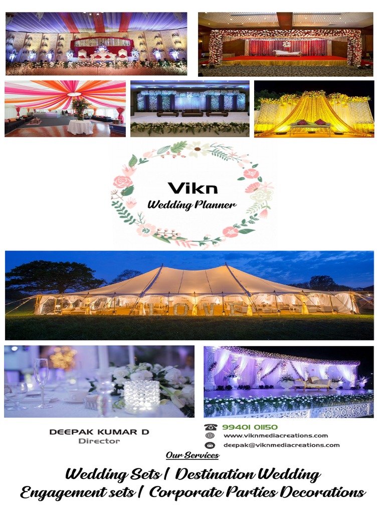 Wedding & Event Planning Services | PDF | Wedding | Fashion Related ...