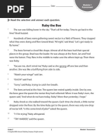 Weekly Assessments Answer Key Grade 5 | PDF | Reading Comprehension ...