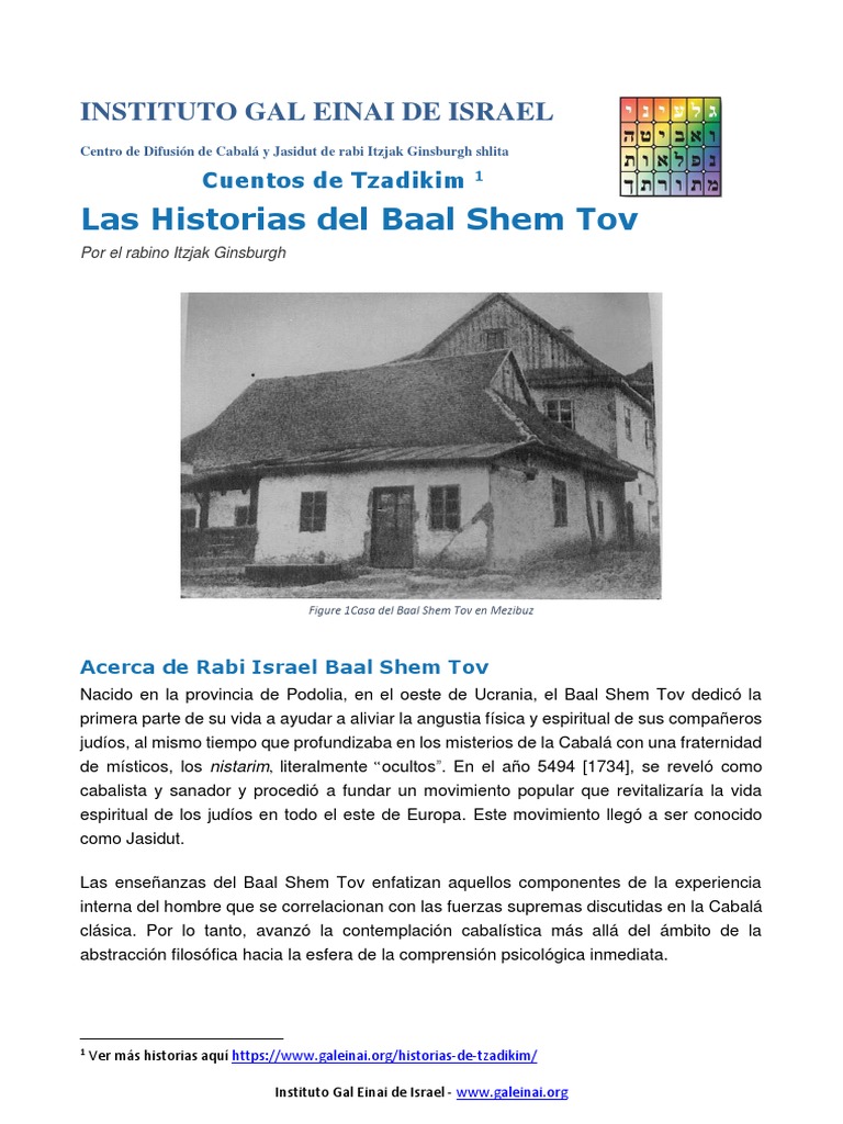 Baal Shem Tov | PDF | Judaísmo jasídico | Kábala