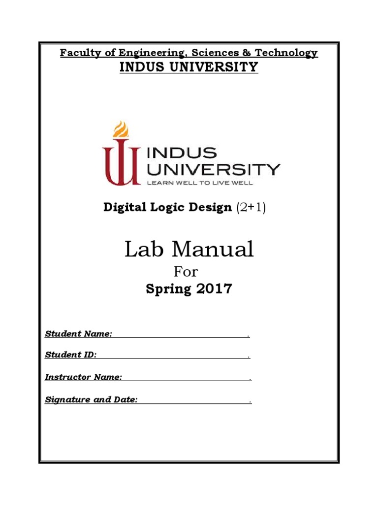 Lab Manual: Indus University | PDF