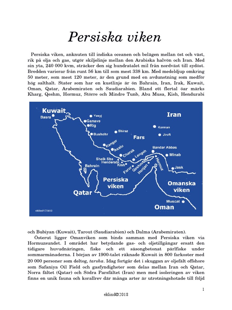 Persiska Viken Scribd