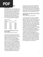 Holy Spirit Mass Commentator Guide | PDF | Mass (Liturgy) | Eucharist