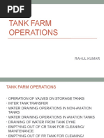 Tank Farm Design | PDF | Oil Refinery | Gases
