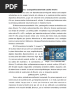 Guía de pinMode en Arduino | PDF | Arduino | Hardware de la computadora