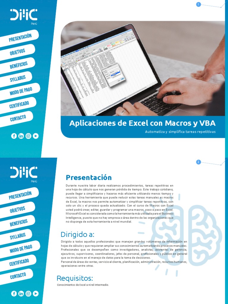 Macros en Excel 2019 | PDF | Macro (informática) | Microsoft Excel