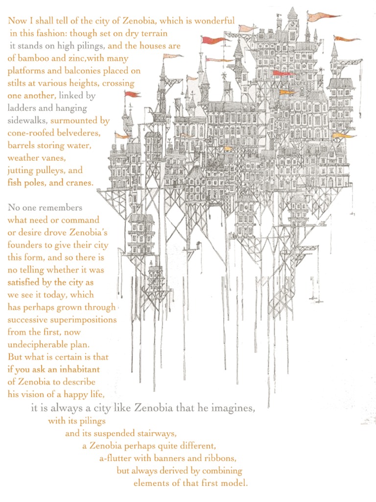Zenobia Invisible Cities Artistic Print | PDF