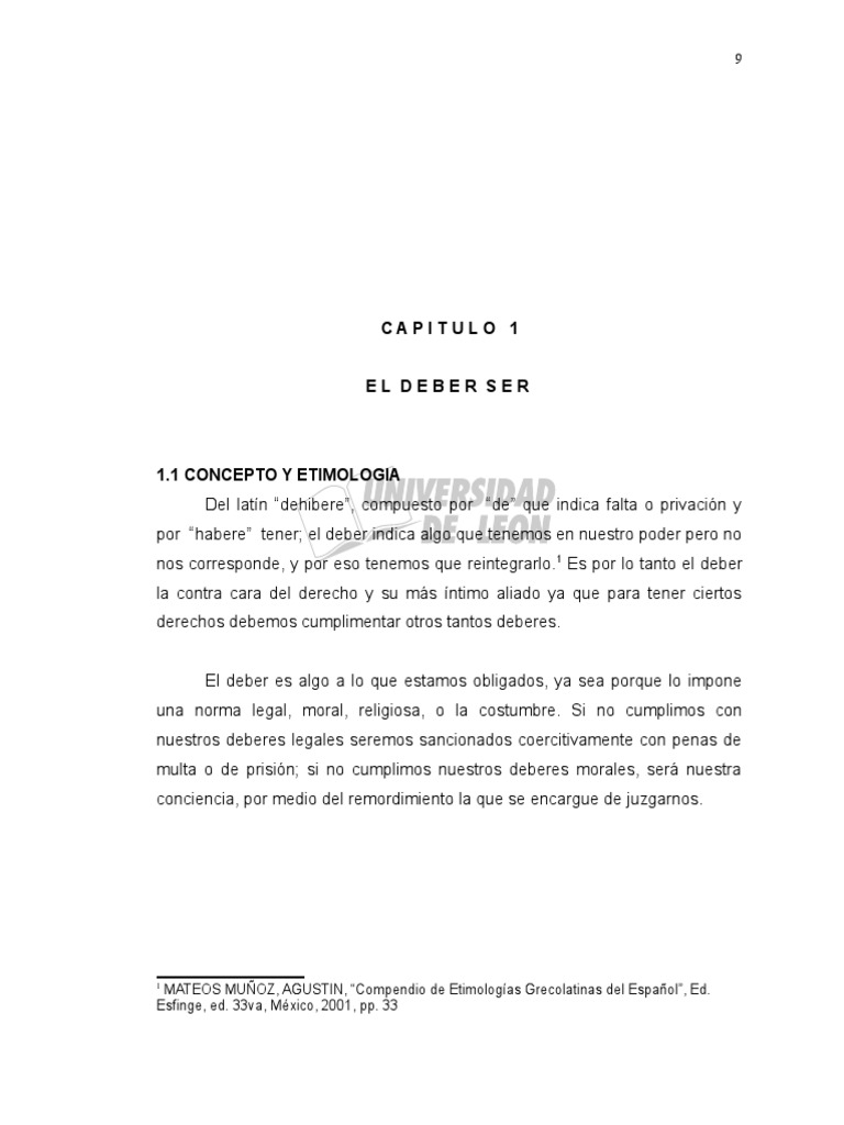 Ética y el Deber Ser en la Filosofía | PDF | Moralidad | Platón