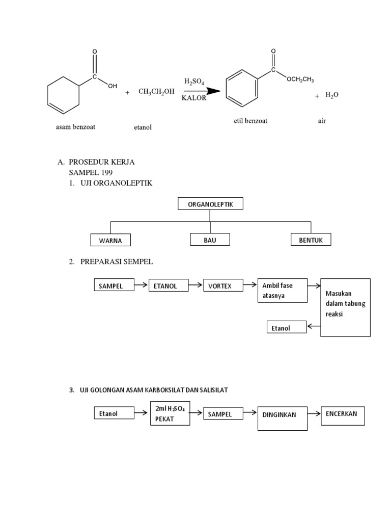Struktur Asam Benzoat | PDF | Sains & Matematika