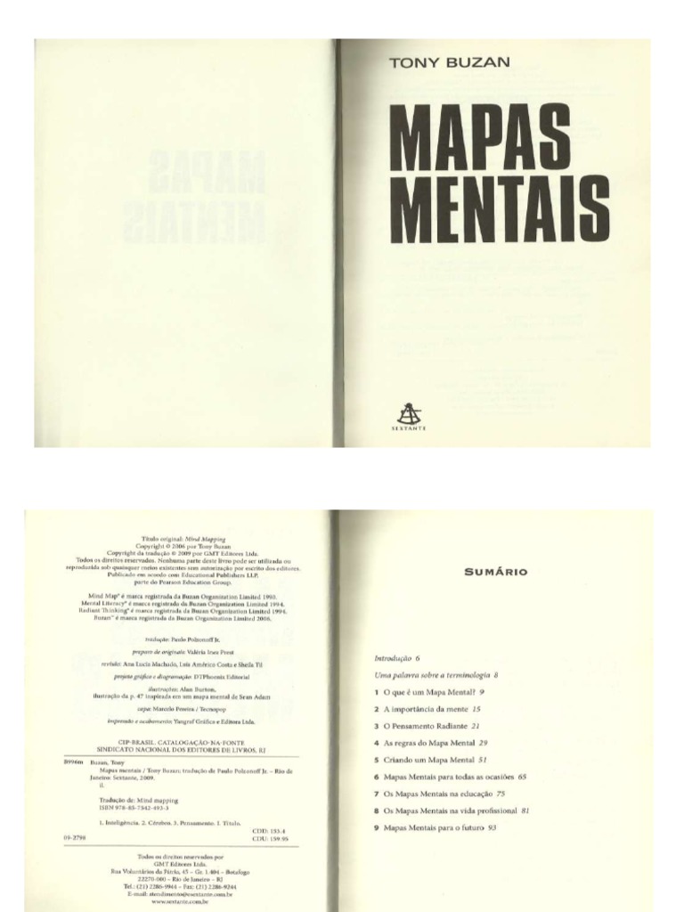 (Tony Buzan) Mapas Mentais PDF | PDF