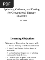 Short Opponens Spilint | PDF | Hand | Thumb