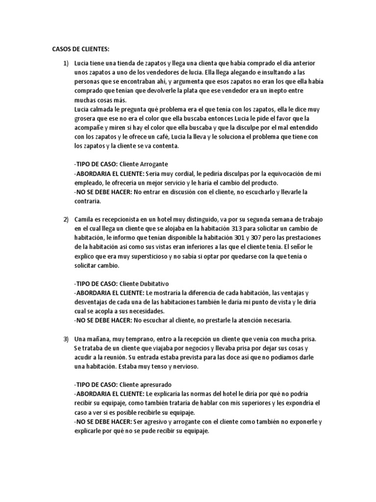 Actividad de Aprendizaje 1 | PDF | Cliente