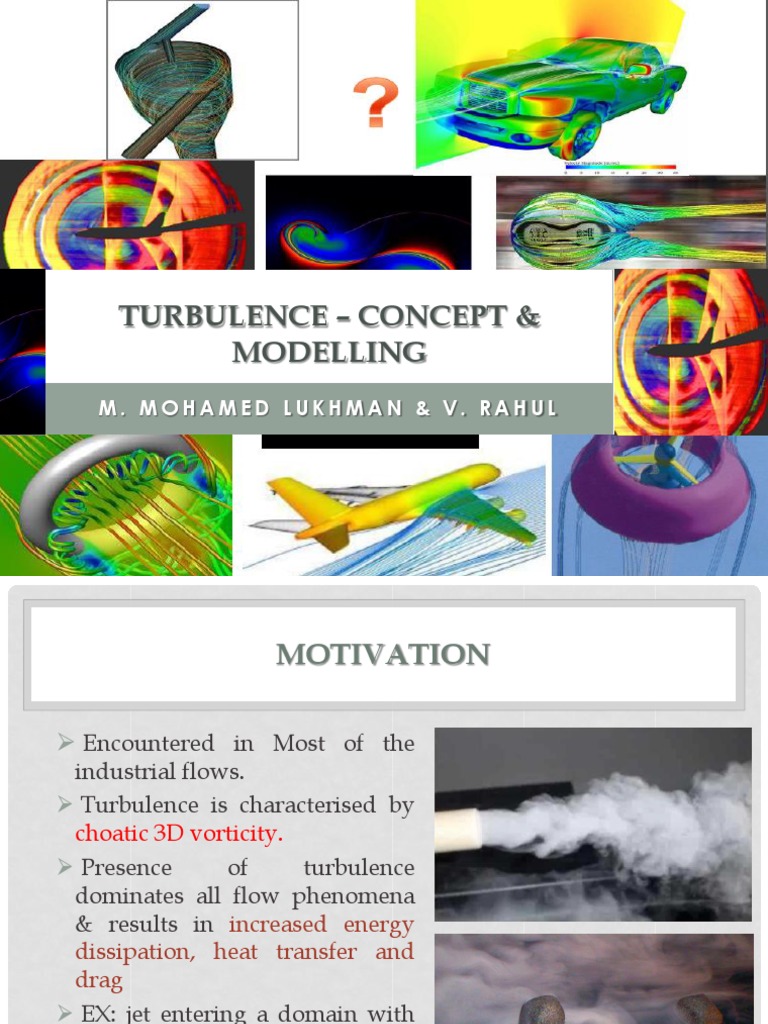 Turbulence - Concept & Modelling: M. Mohamed Lukhman & V. Rahul | PDF ...