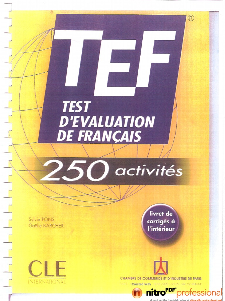 Test de Evaluación de Francés | PDF