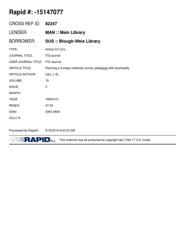 Playing A Trumpet With Pedagogy | PDF | Trumpet | Pitch (Music)