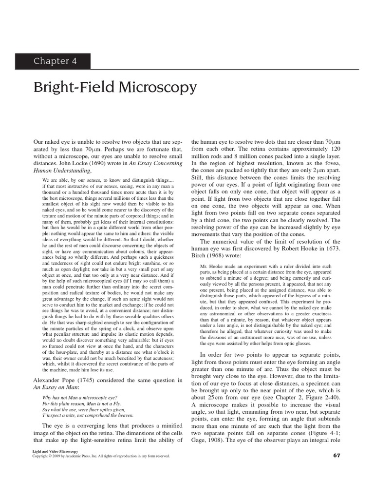 8 Light Micros PDF | PDF | Lens (Optics) | Microscopy