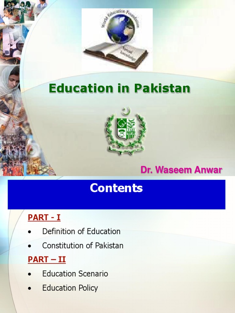 Education System Overview in Pakistan | PDF | Schools | Literacy