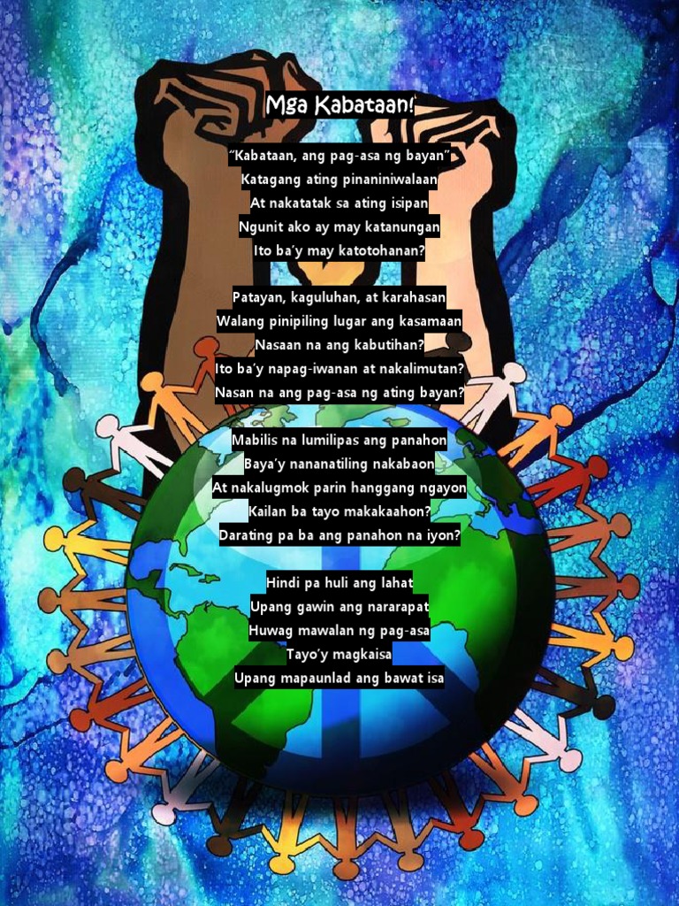 Mga Kabataan (Tula) | PDF
