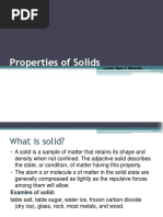 Types of Solids | PDF | Solid | Chemical Bond