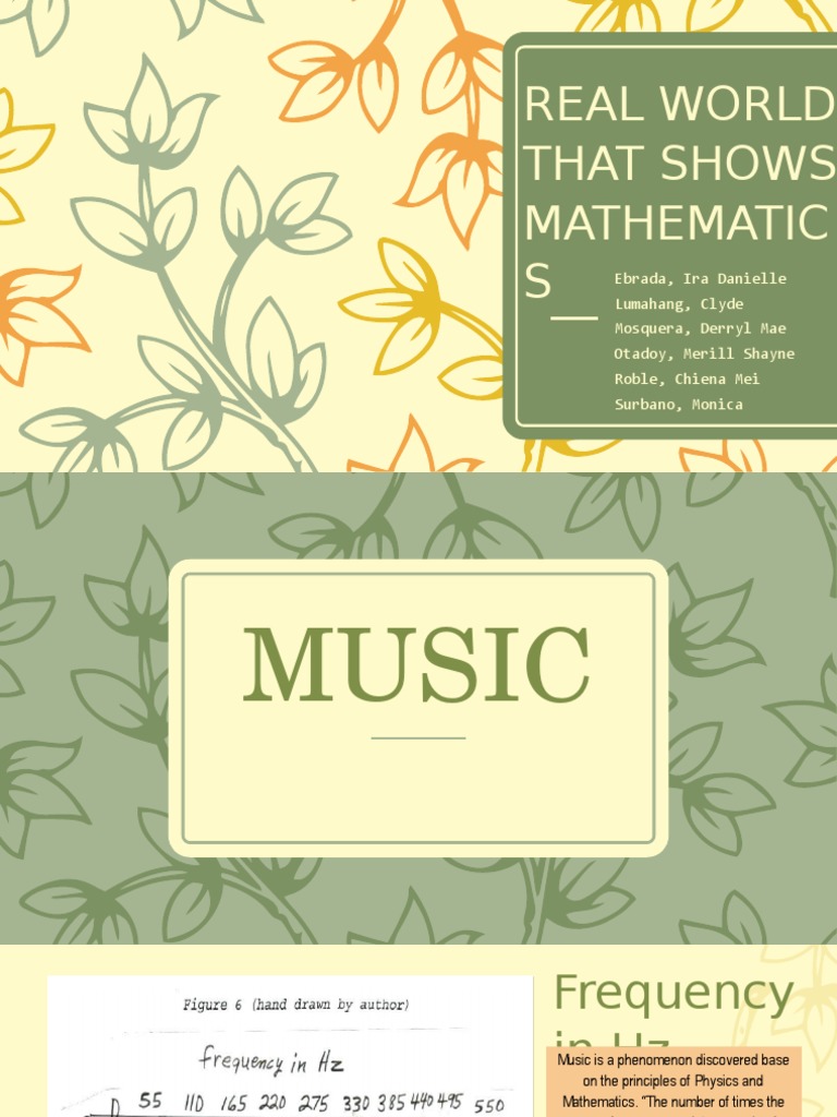 Mathematics in The Real World | PDF | Frequency | Astronomy