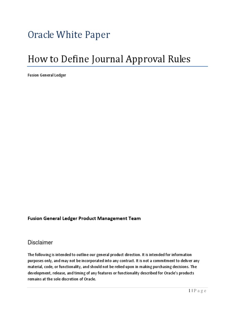 Setup Journal Approval Feature Final | PDF | Debits And Credits ...
