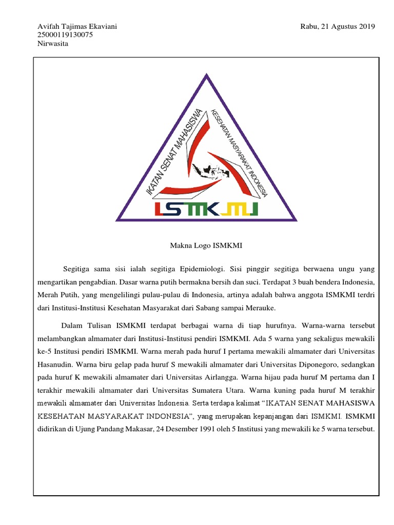 Logo Dan Makna Logo ISMKMI | PDF